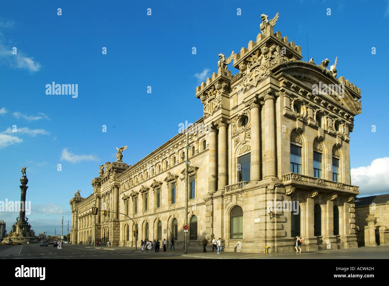 Duana de Barcelona - Spain Stock Photo - Alamy