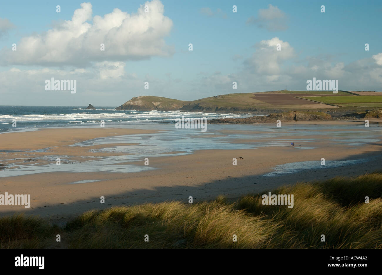 Cornish beach scene England UK Stock Photo - Alamy
