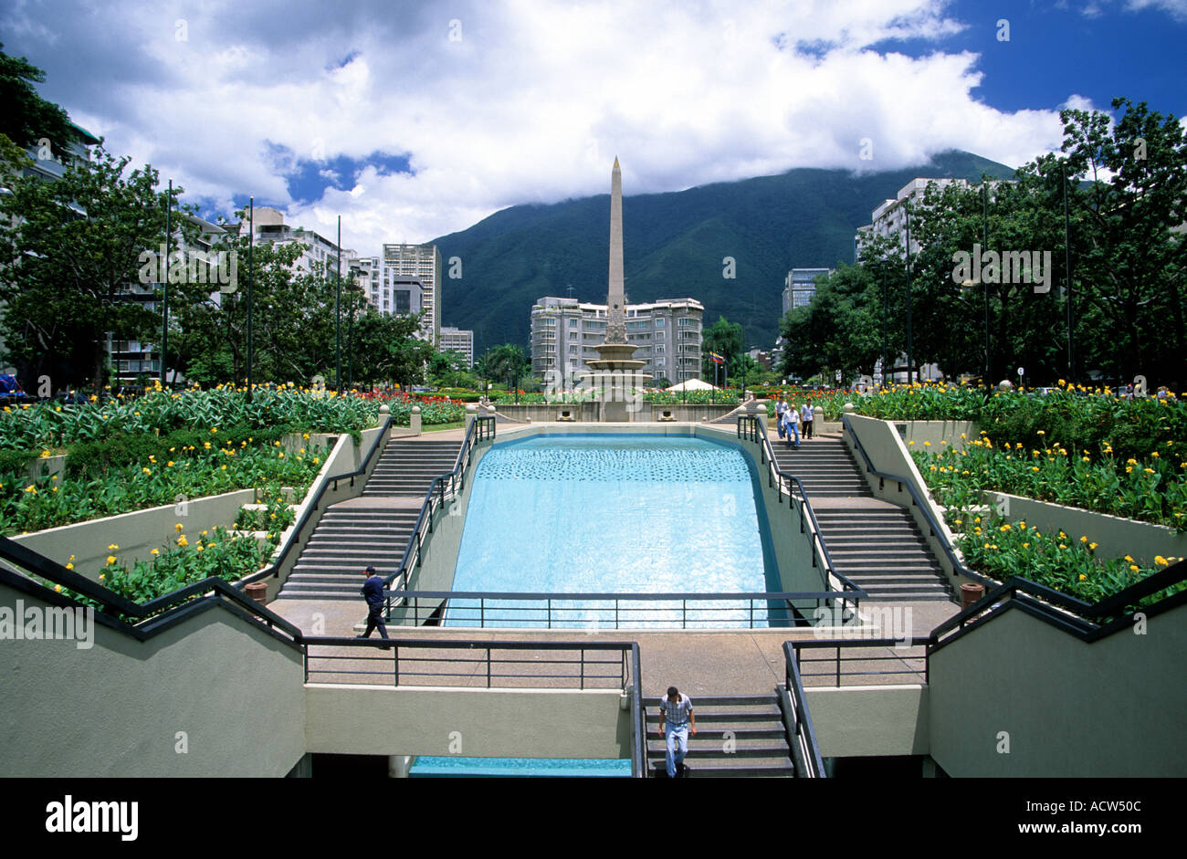 Plaza Altamira Caracas Venezuela Stock Photo - Alamy