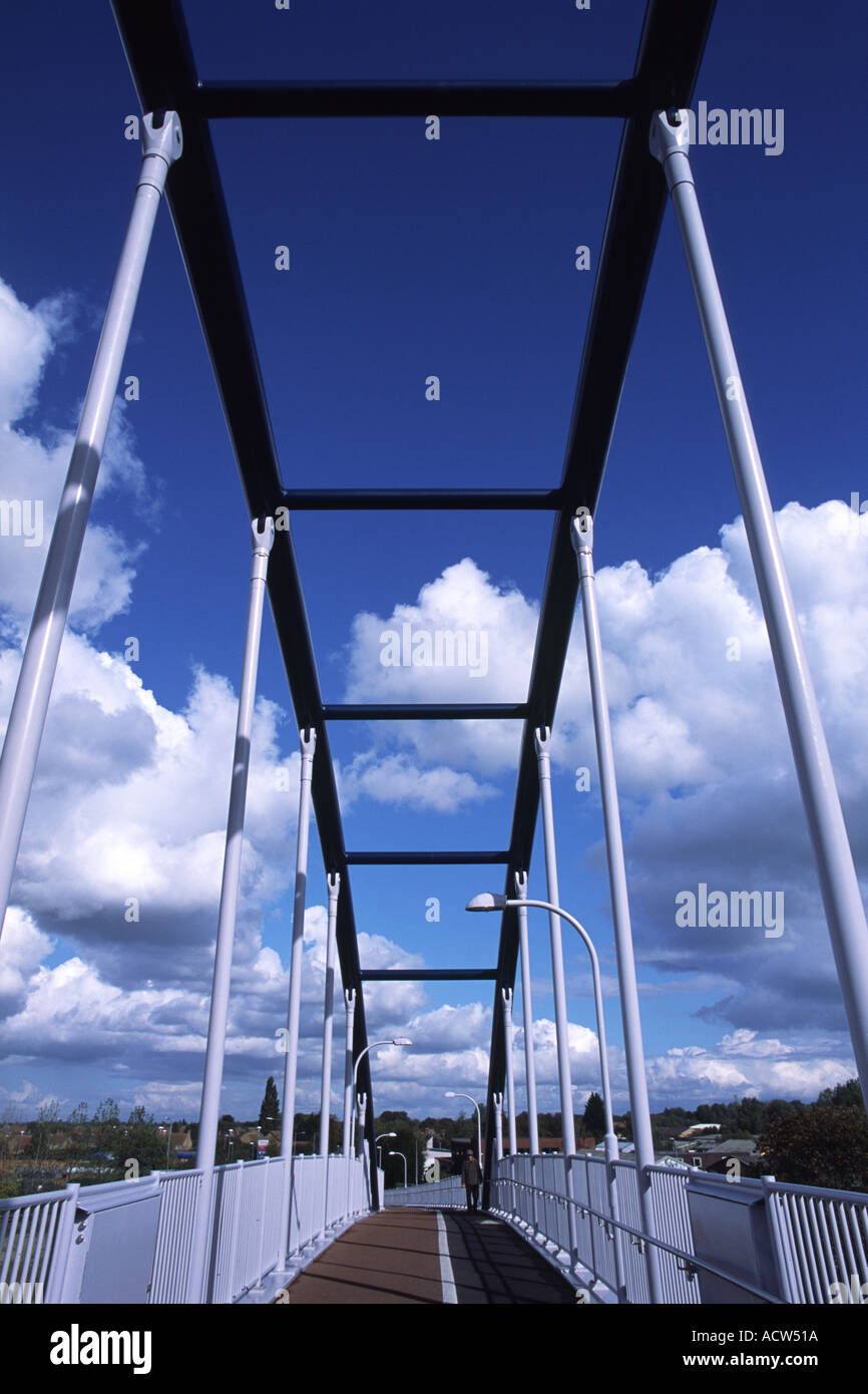Cambridge pedestrian footbridge hi-res stock photography and images - Alamy