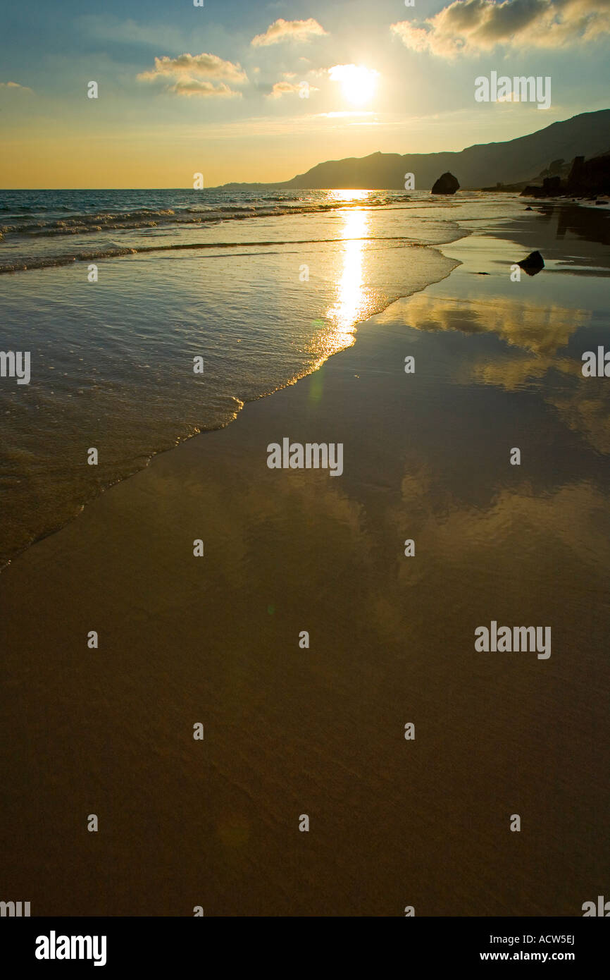 The unspoilt beaches of East Socotra Yemen Stock Photo - Alamy