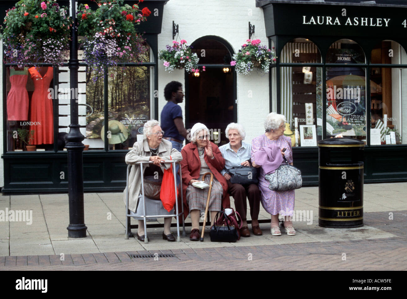 Old Women London England Stock Photo - Alamy