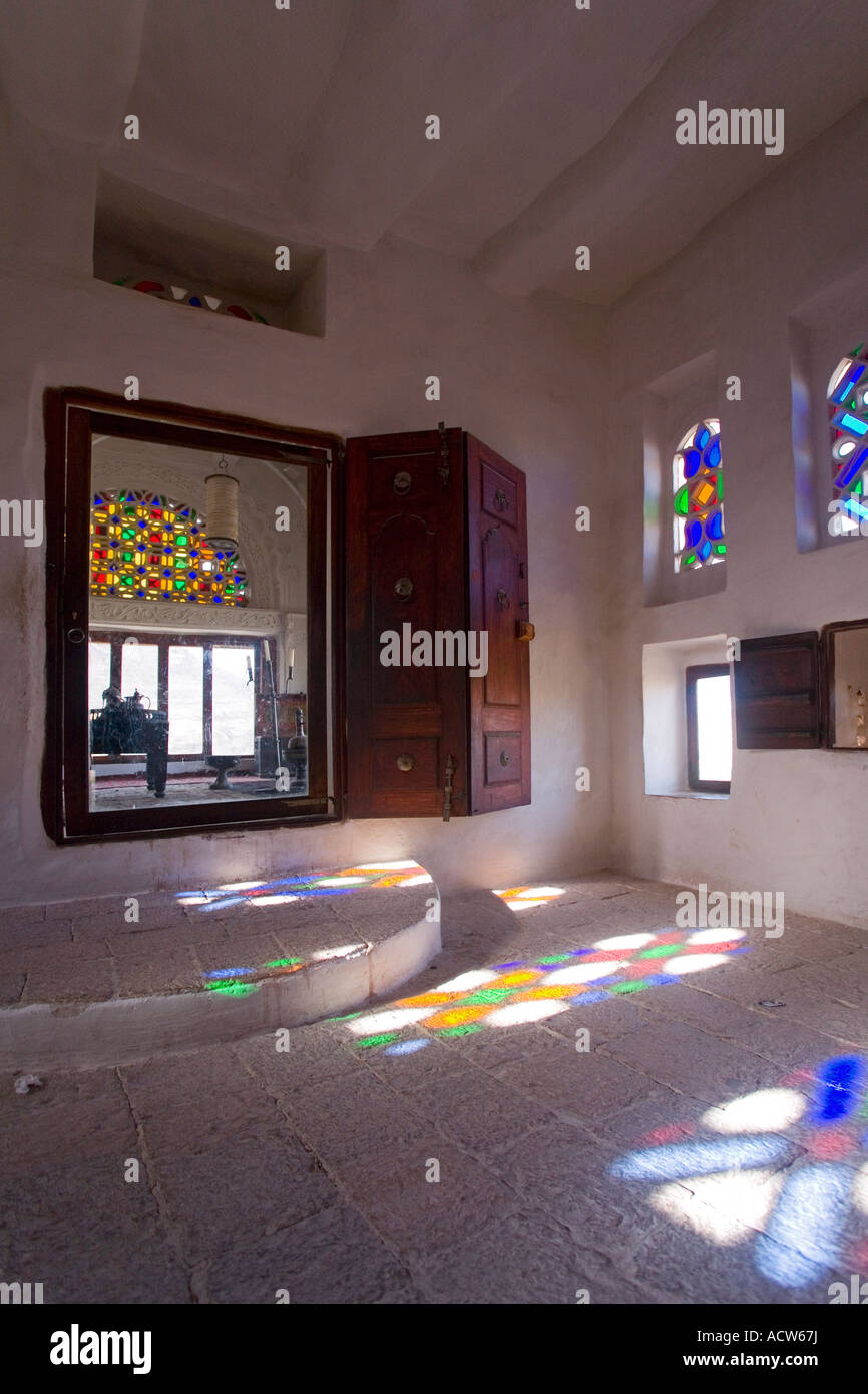 Yemen sanaa glass window hi-res stock photography and images - Alamy