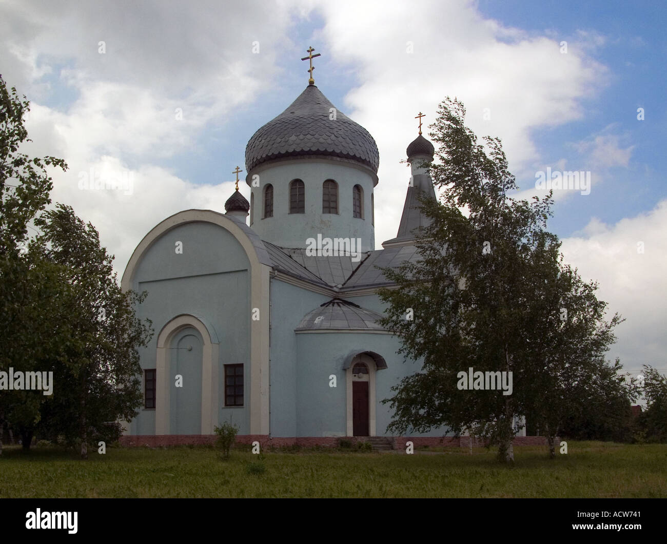 St. Alexander Nevsky Church, Orthodox church in Belarus Stock Photo - Alamy