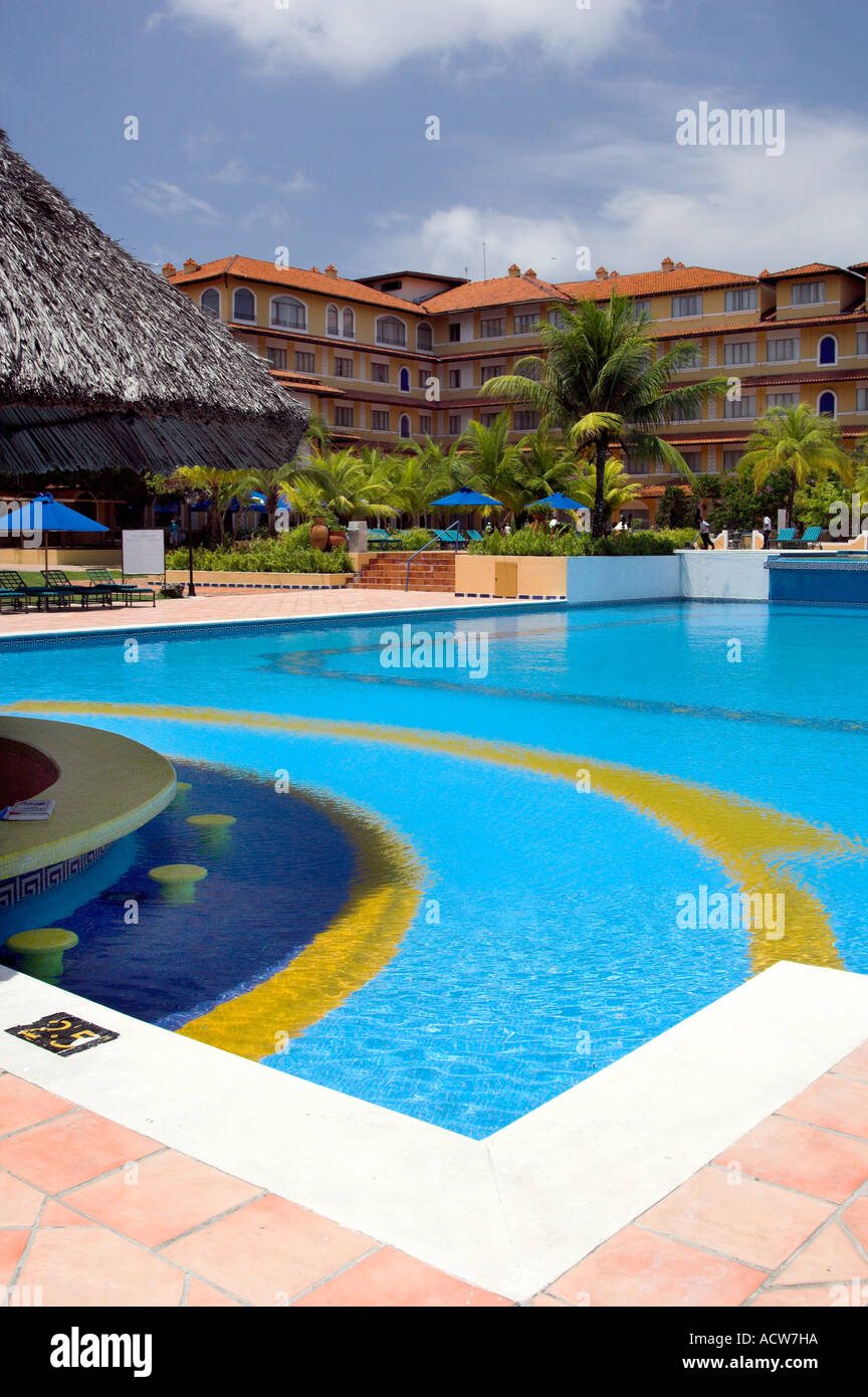 The Melia Hotel and swimming pool in Colon, Panama, Central America ...