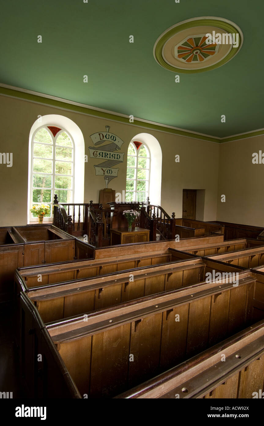 Remote welsh non-conformist isolated rural chapel - Capel Soar y Mynydd ...