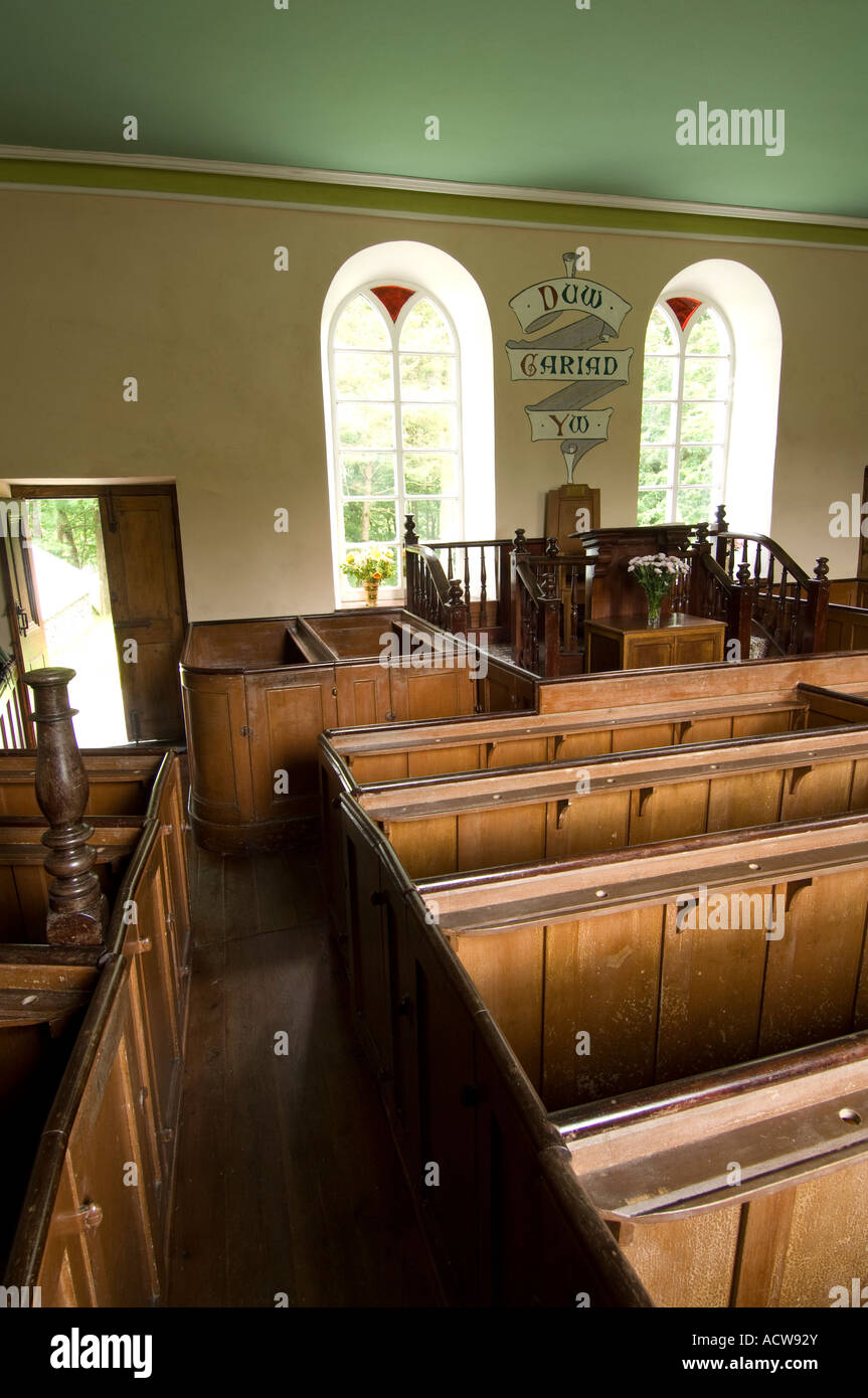 Remote welsh non-conformist isolated rural chapel - Capel Soar y Mynydd ...