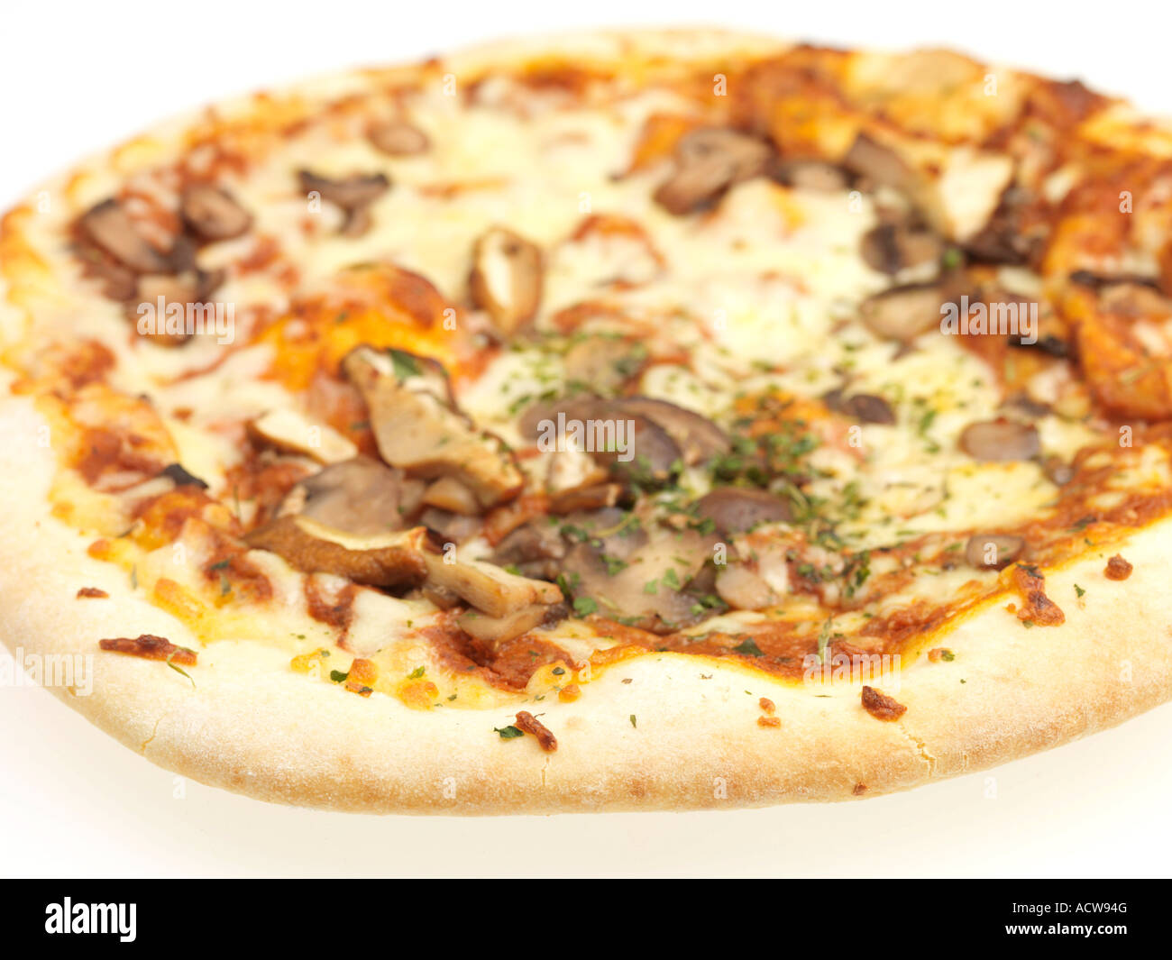 Fungi and Mushroom Pizza Stock Photo - Alamy
