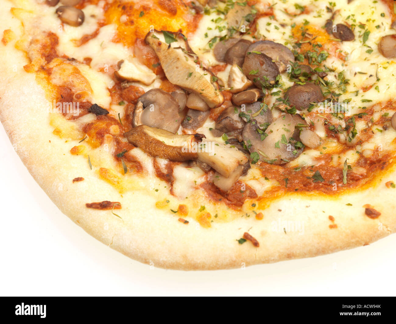 Fungi and Mushroom Pizza Stock Photo - Alamy
