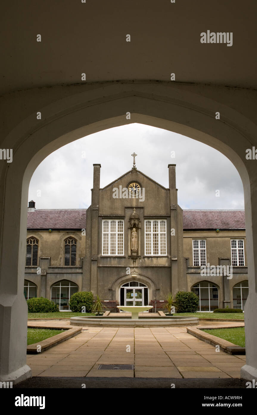 Lampeter University (the smallest in Britain) main building seen ...