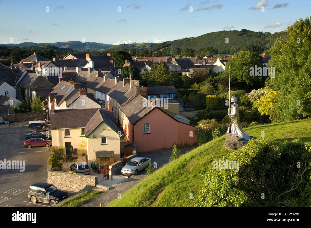 LLandovery Llanymddydri Carmarthenshire Wales June 2007 - view of the ...