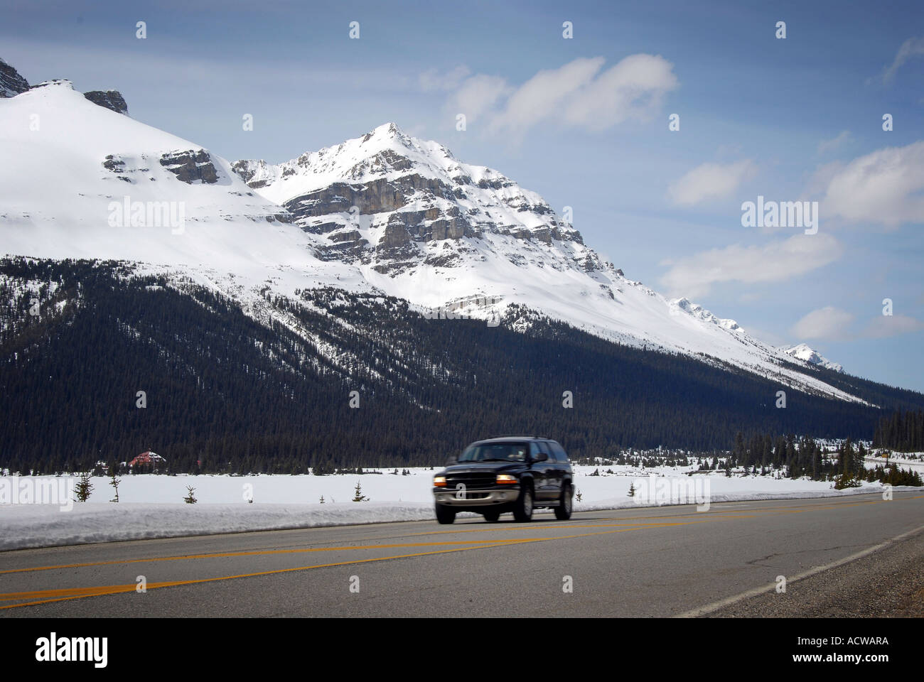 20 4 2006 Jasper Alberta Canada Scenes from the Icefield Parkway ...