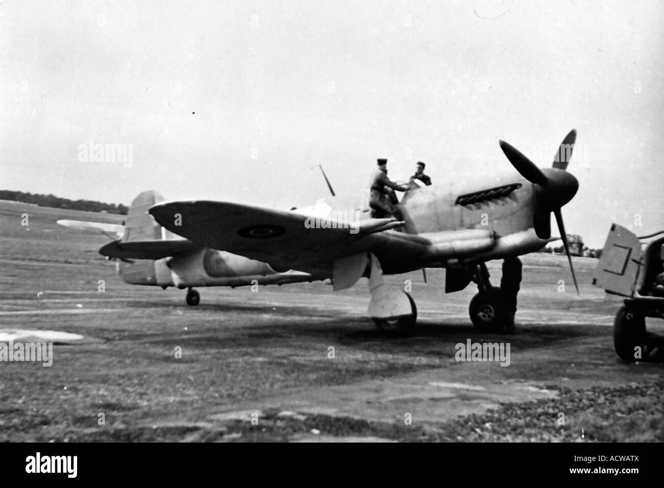 Hawker Hurricane Black and White Stock Photos & Images - Alamy
