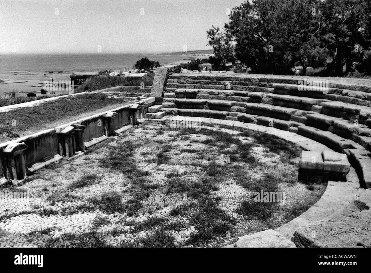 The Amphiteater Lebanon Stock Photo - Alamy