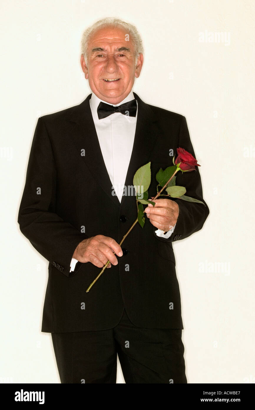Man with a rose hi-res stock photography and images - Alamy