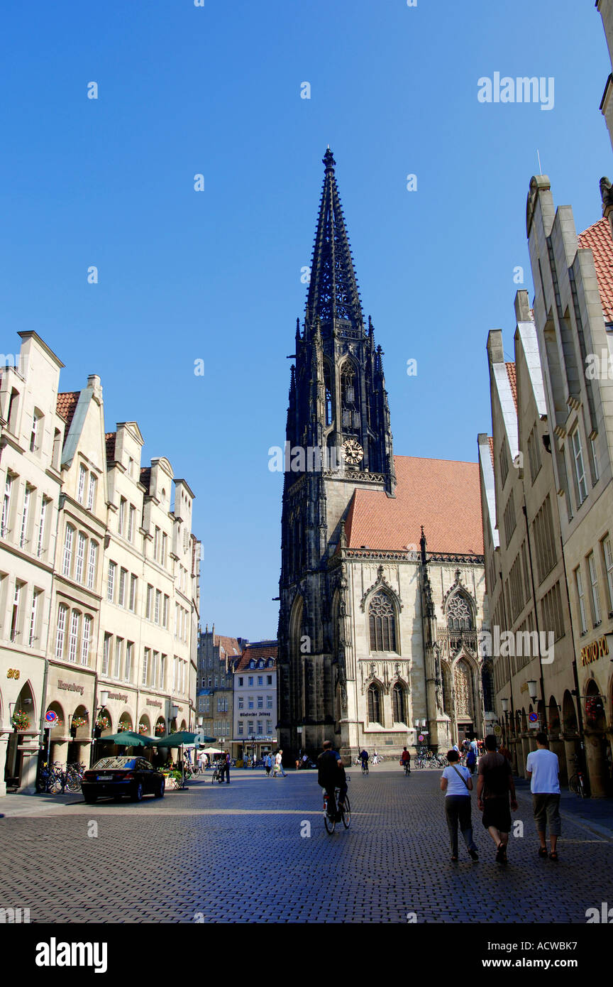 St. Lamberti church / Munster Stock Photo - Alamy