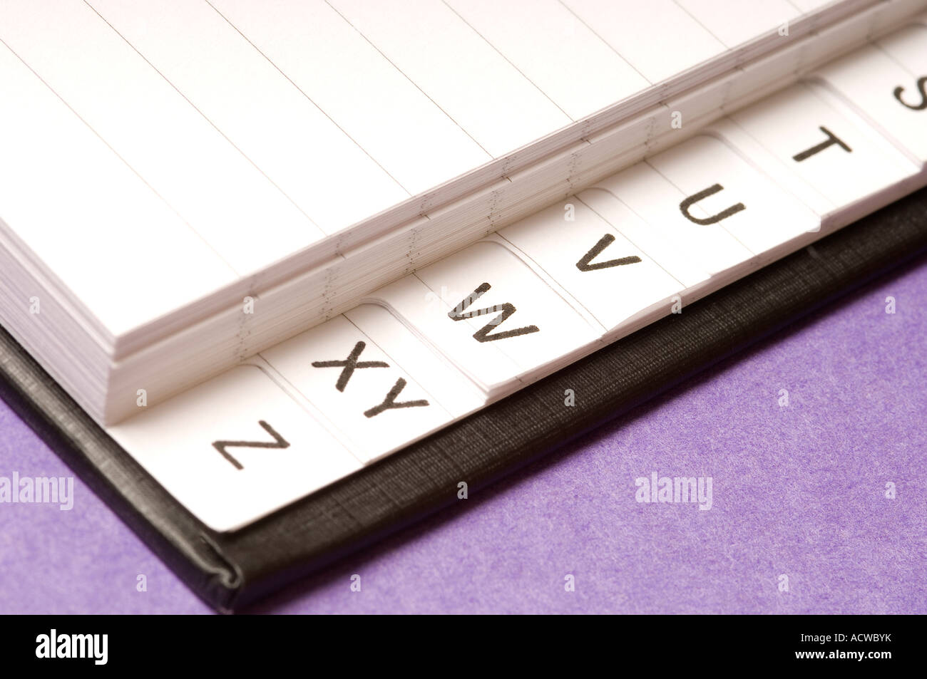 Index page hi-res stock photography and images - Alamy