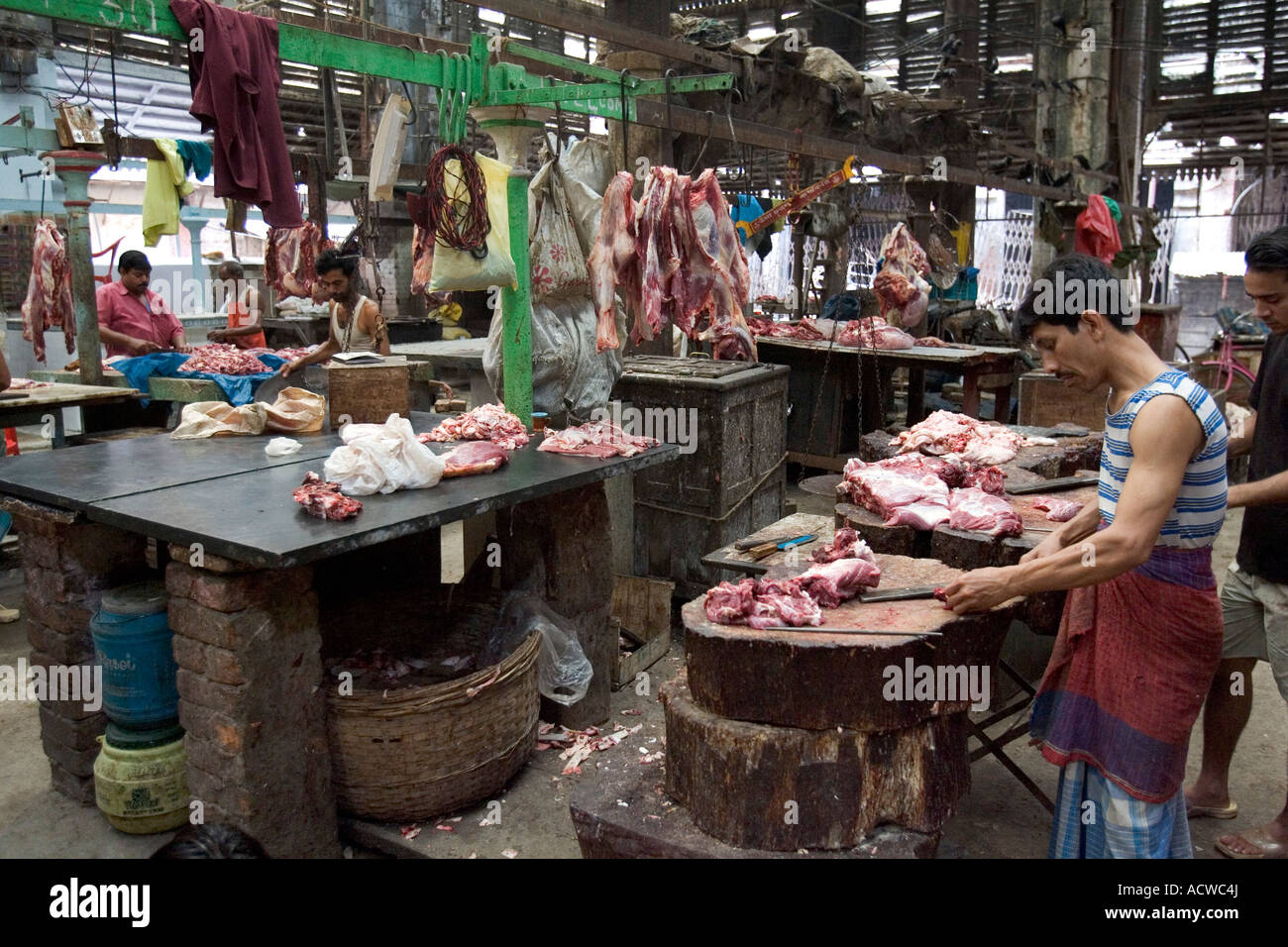 Hogg market kolkata hi-res stock photography and images - Alamy