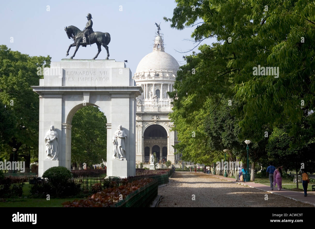 The Victorian museum Calcutta Kolkata India Stock Photo - Alamy