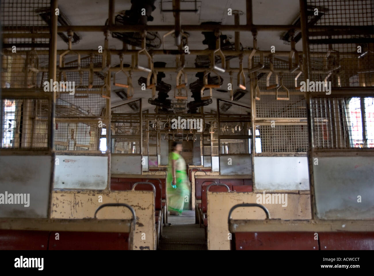 Indian railway coach interior hi-res stock photography and images - Alamy
