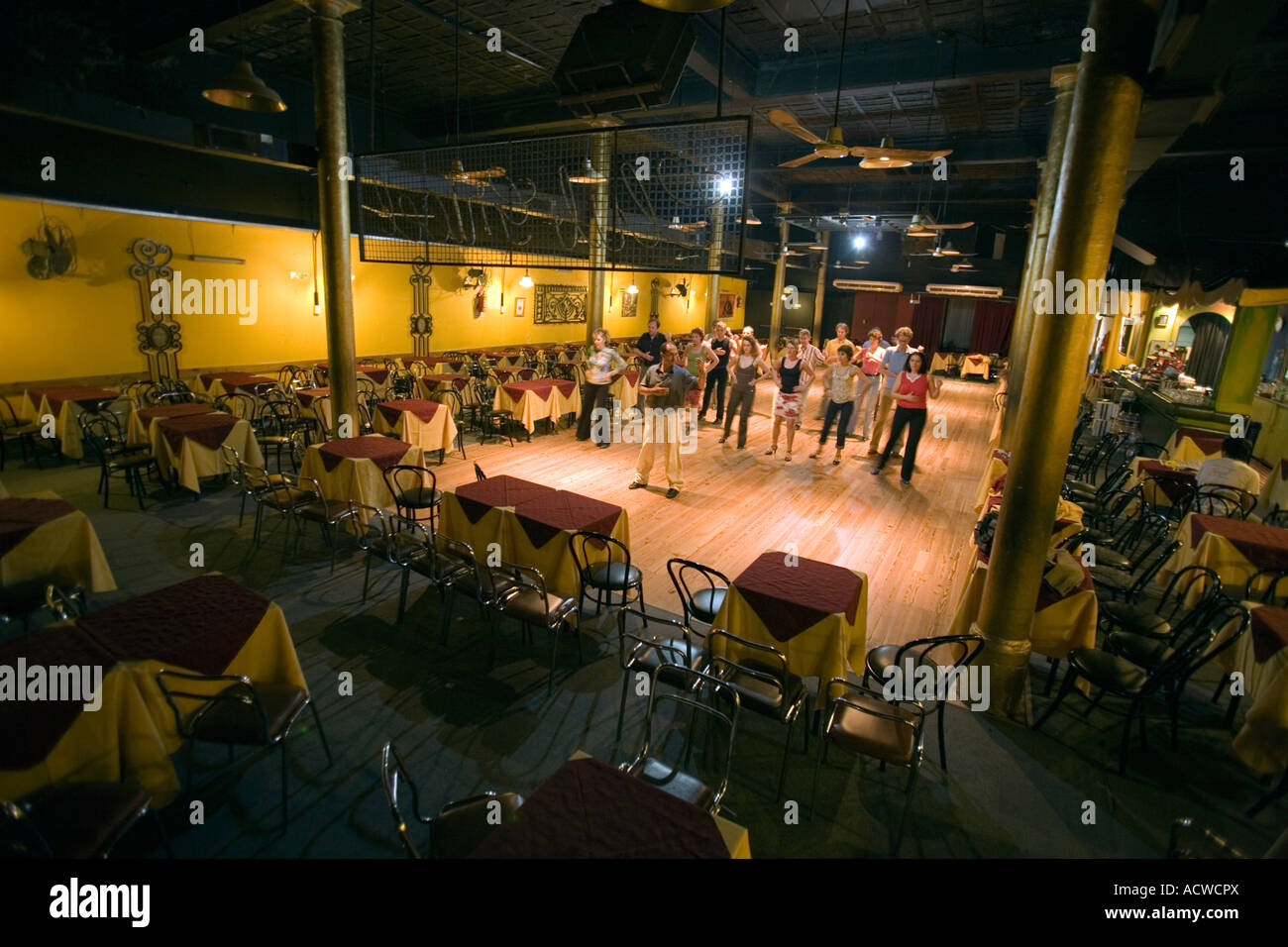 A tango class in Buenos Aires, Argentina Stock Photo - Alamy