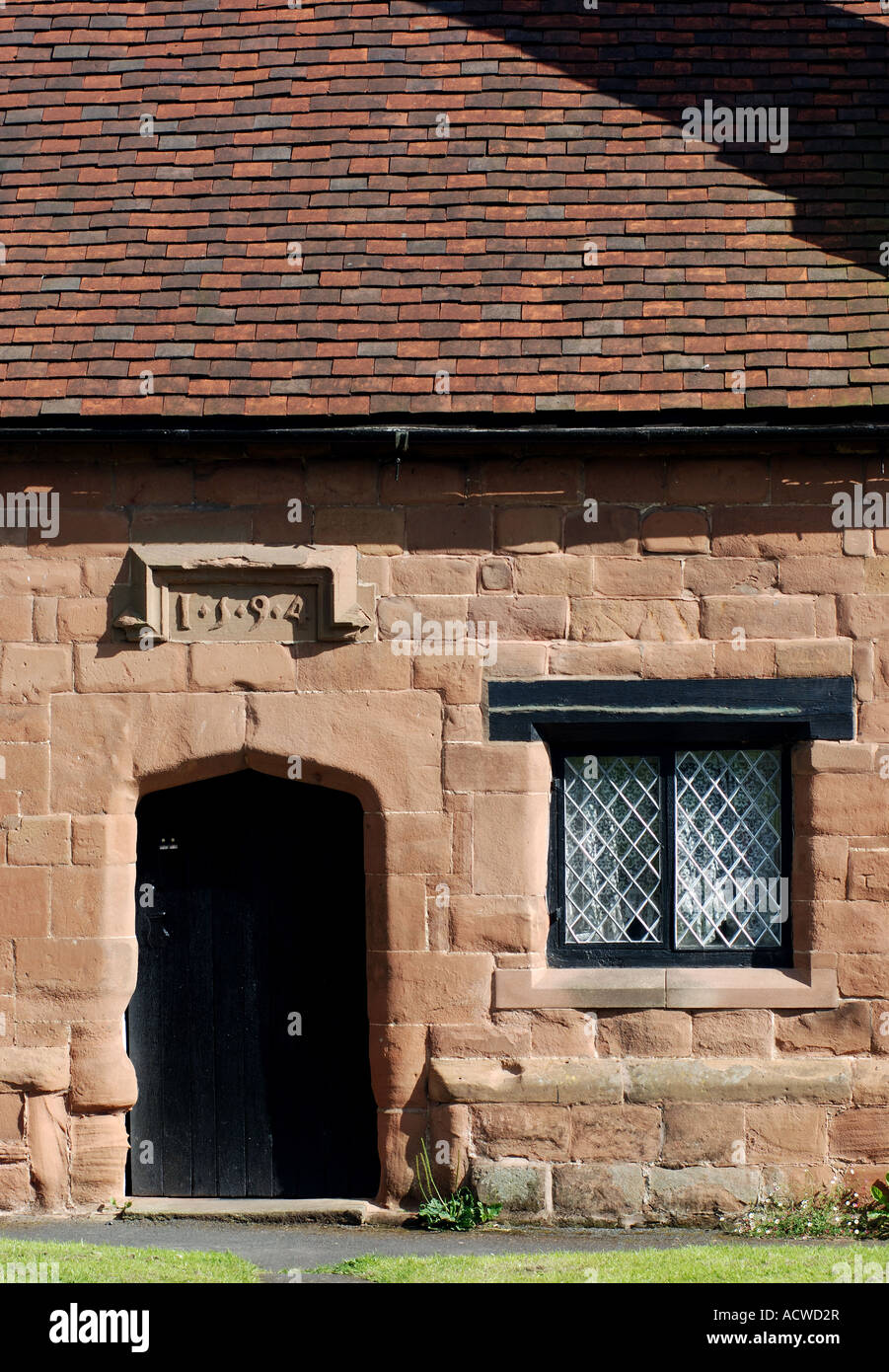 An almshouse at Stoneleigh village, Warwickshire, England, UK Stock ...