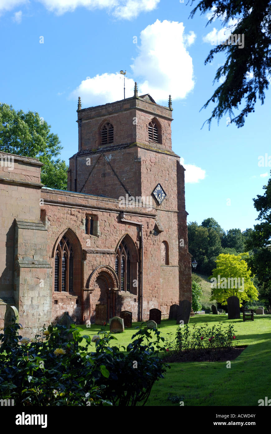 St. Mary`s Church, Stoneleigh, Warwickshire, England, UK Stock Photo ...