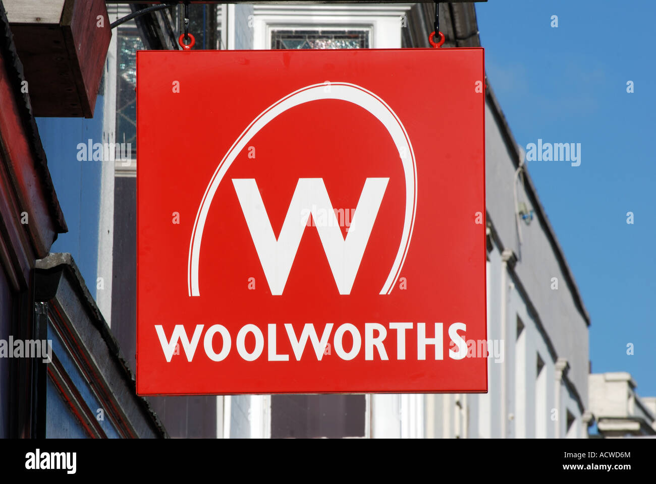 Woolworths shop sign hi-res stock photography and images - Alamy