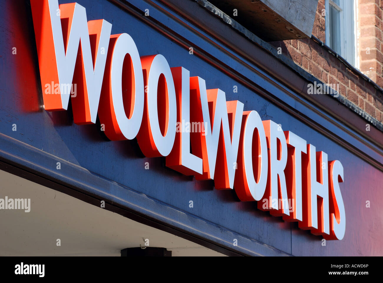 Woolworths sign hi-res stock photography and images - Alamy