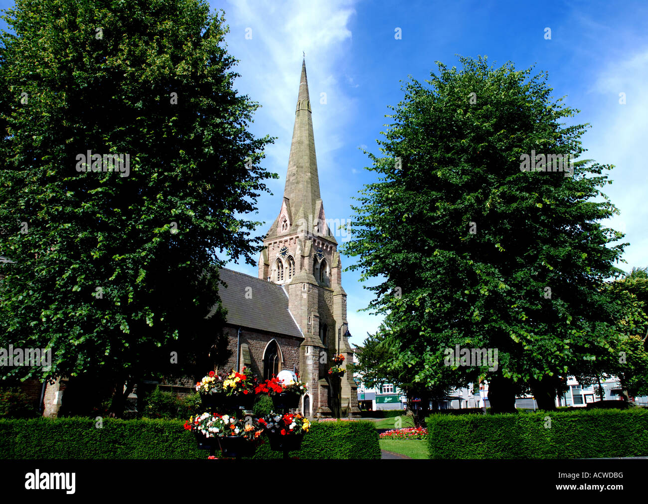 St. Stephen`s Church, Redditch, Worcestershire, England, UK Stock Photo ...