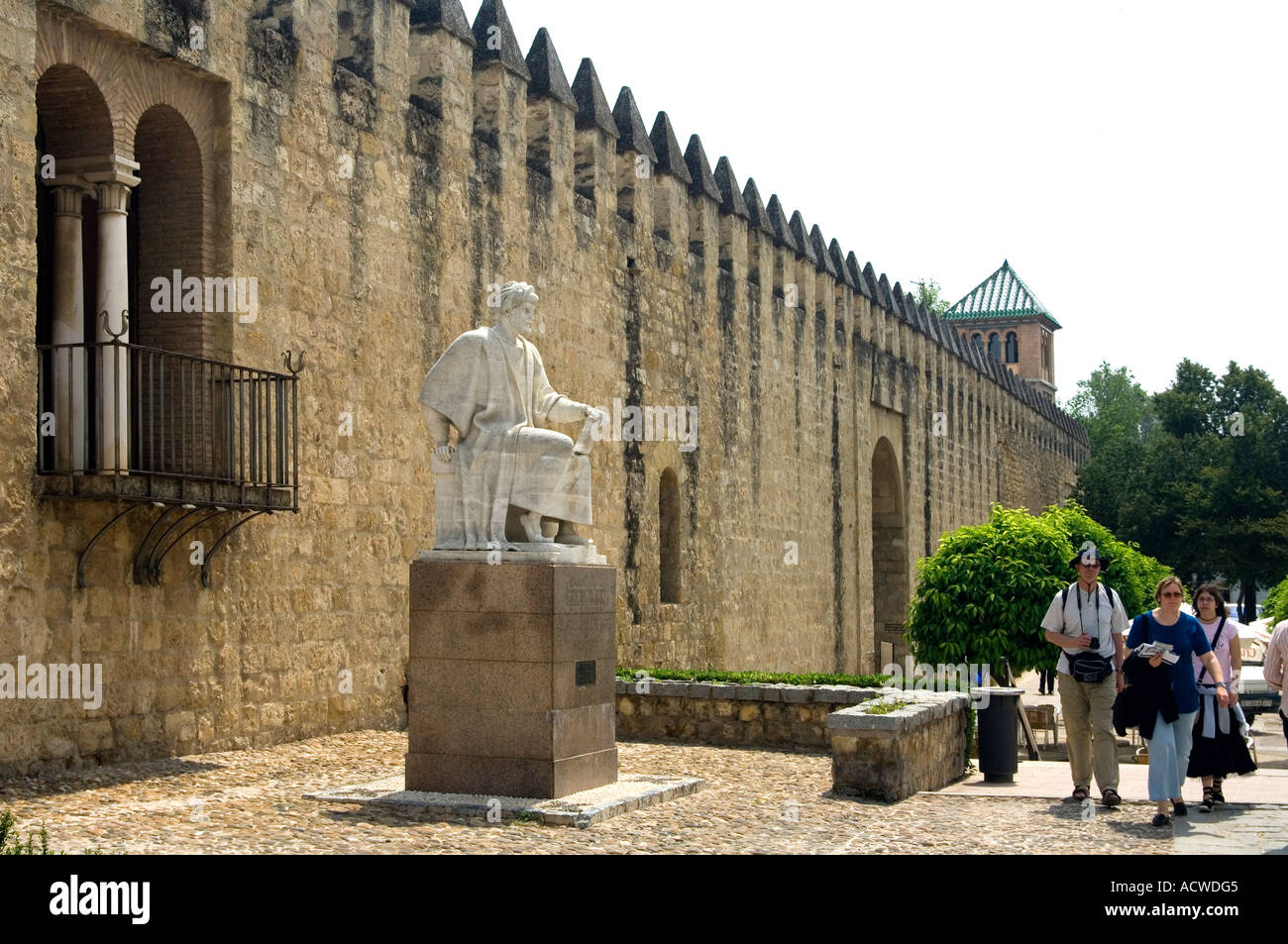 A modern statue of the famous medieval Jewish doctor/philosopher ...