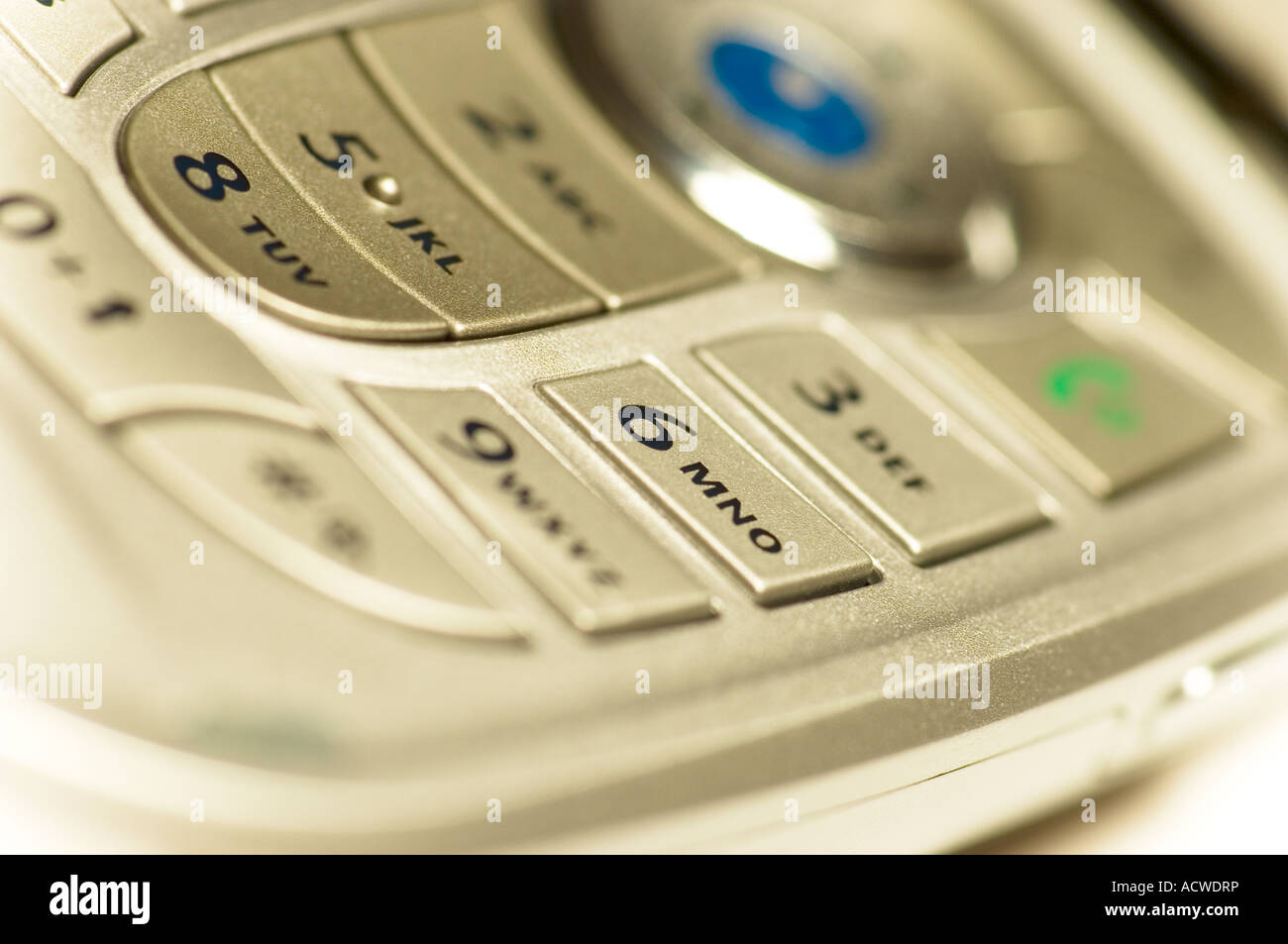 Close up of mobile phone cell keypad Stock Photo - Alamy