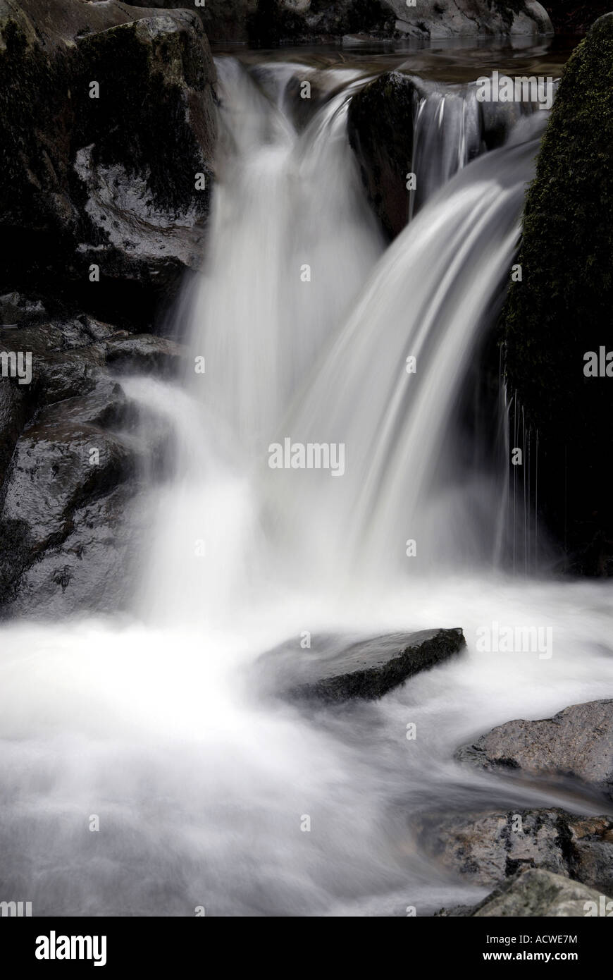 Waterfall, Cumbria, UK Stock Photo - Alamy