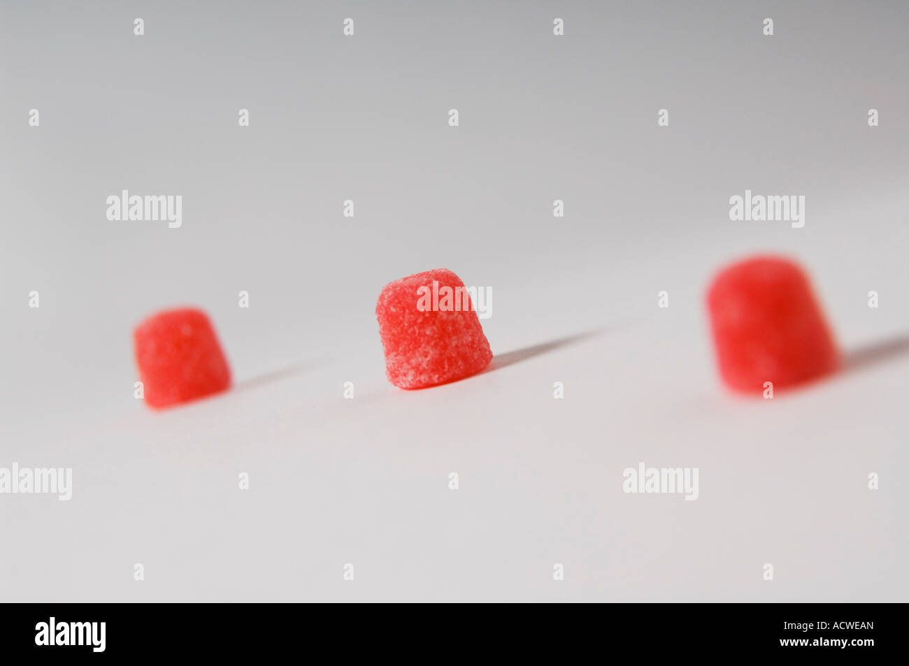 Red gumdrops hi-res stock photography and images - Alamy