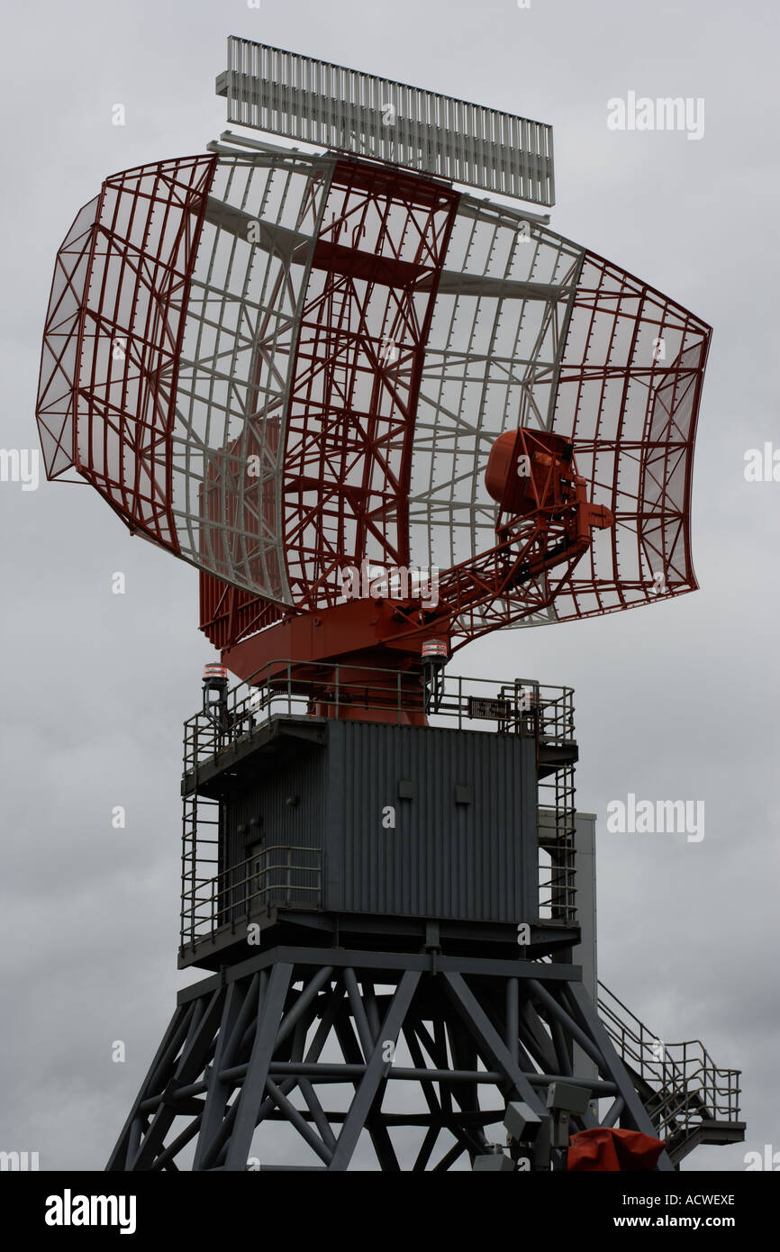 Radar at Gatwick Airport England Great Britain UK Stock Photo - Alamy