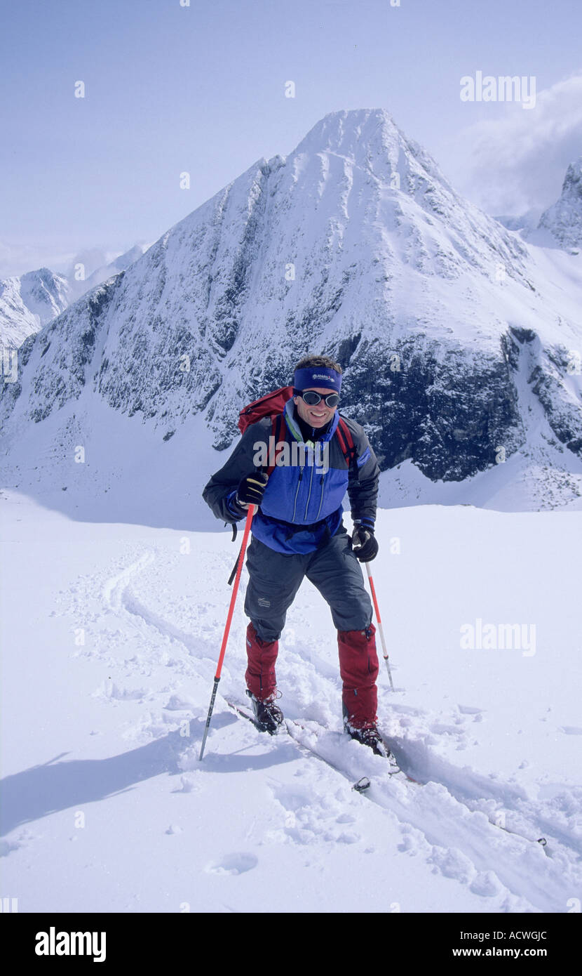 Happy skier eikesdalen hi-res stock photography and images - Alamy