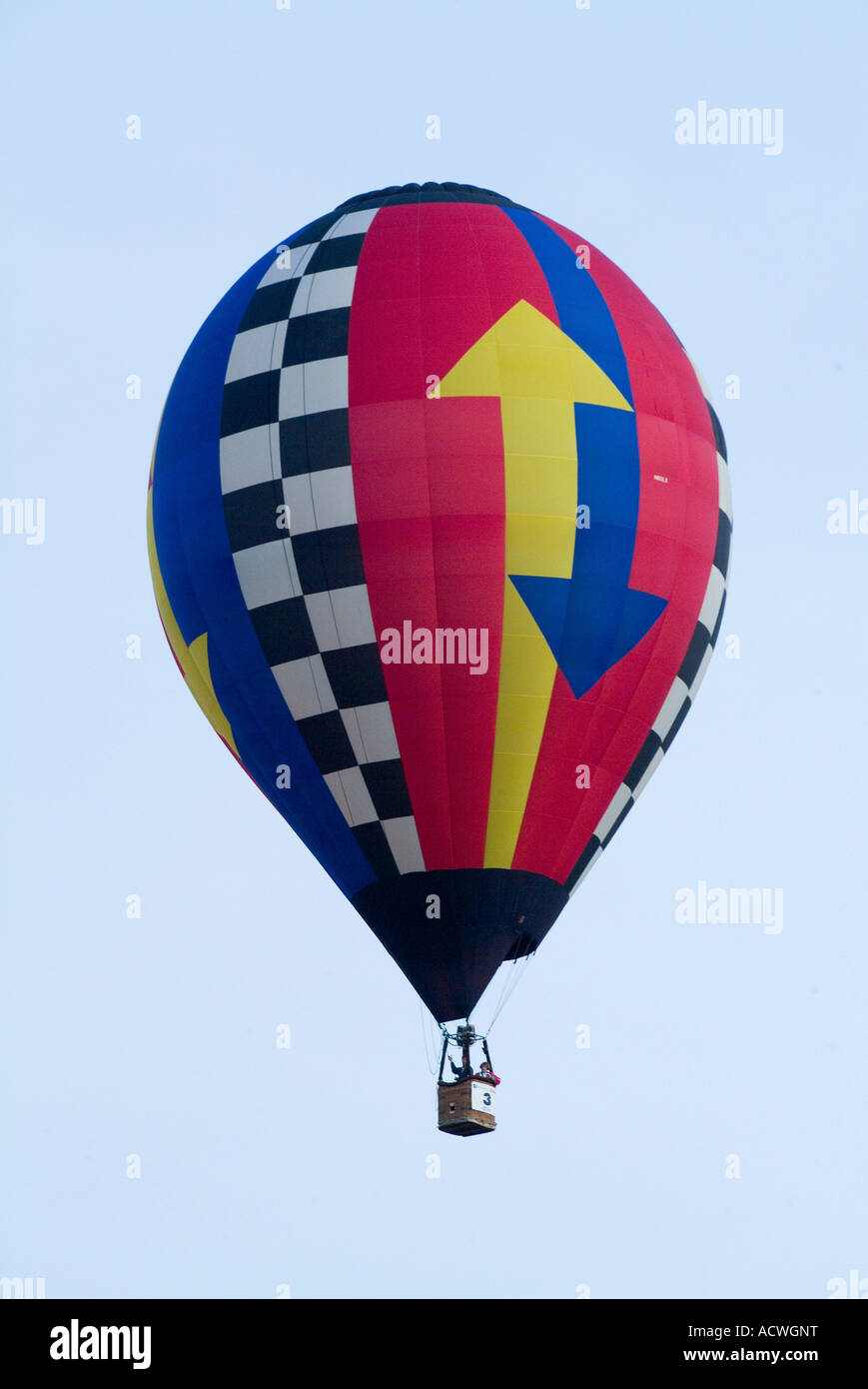 FOOTBALL SHAPED HOT AIR BALLOON Stock Photo - Alamy