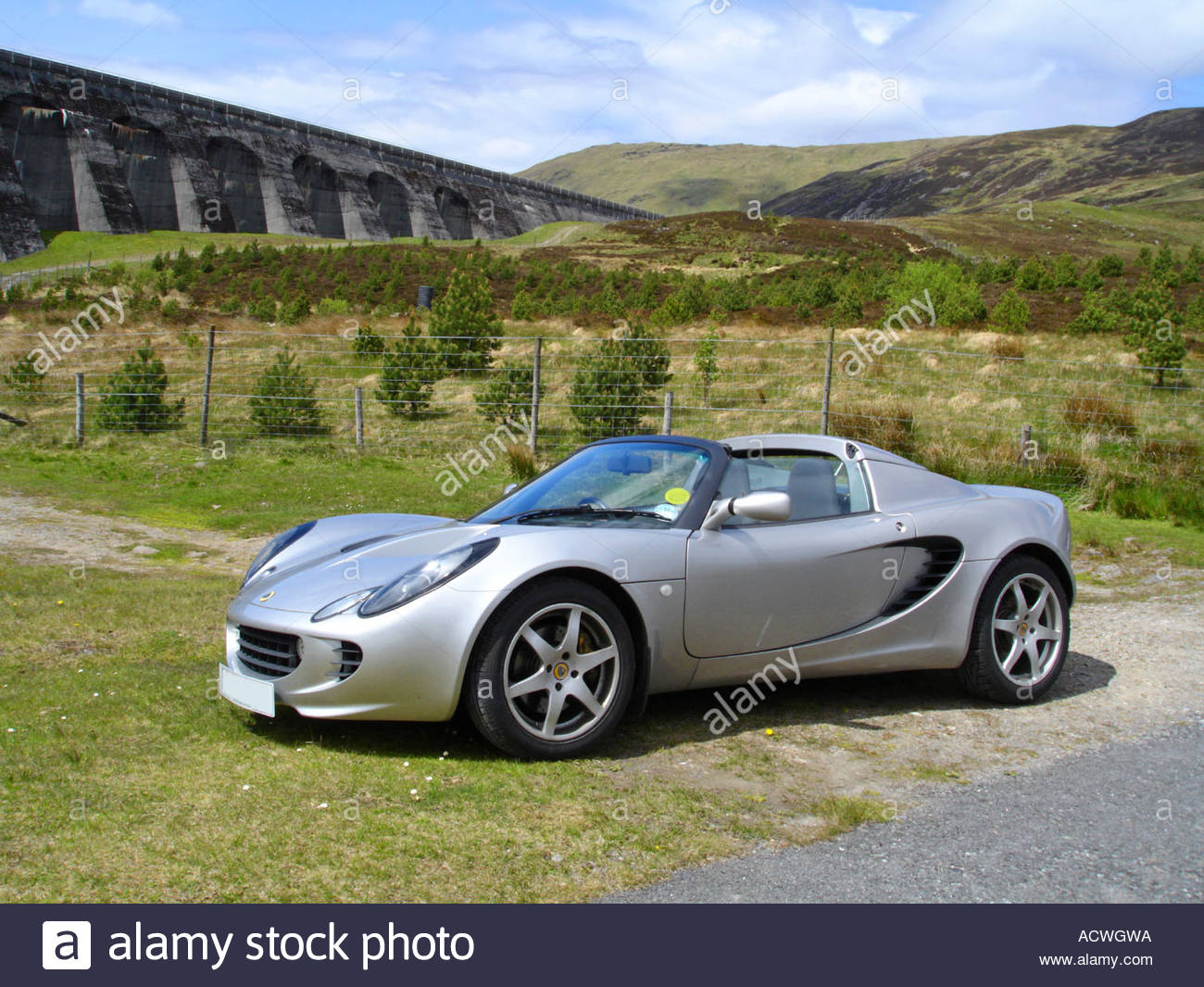 Silver lotus elise hi-res stock photography and images - Alamy