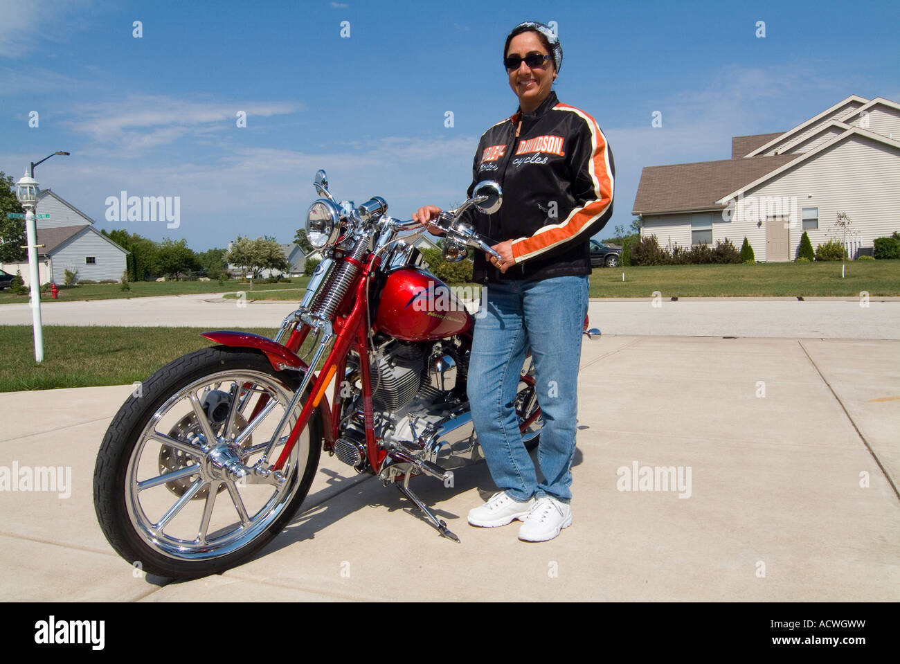 A HARLEY RIDER GIRL IS PROUD OF HER 2007 SCREAMING EAGLE SPRINGER BIKE ...