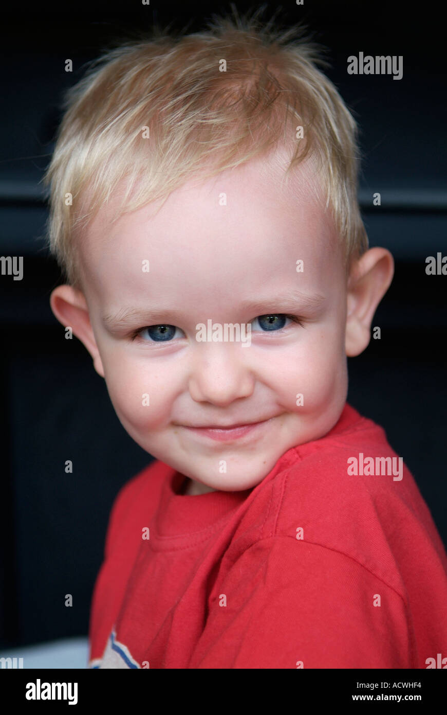 portrait little boy Stock Photo - Alamy