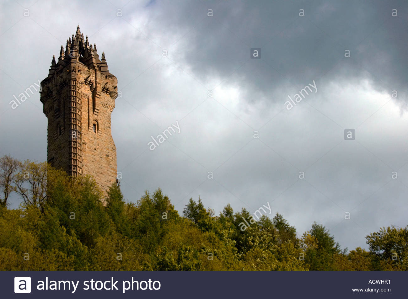 Wallace monument, Stirling Scotland Stock Photo - Alamy