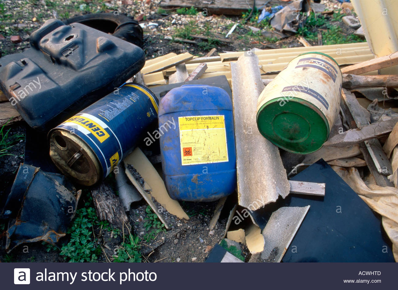 Chemical Waste Dump Uk Stock Photos & Chemical Waste Dump Uk Stock ...