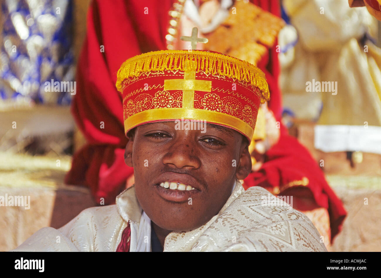 Timkat Festival in Lalibela Ethiopia Stock Photo - Alamy