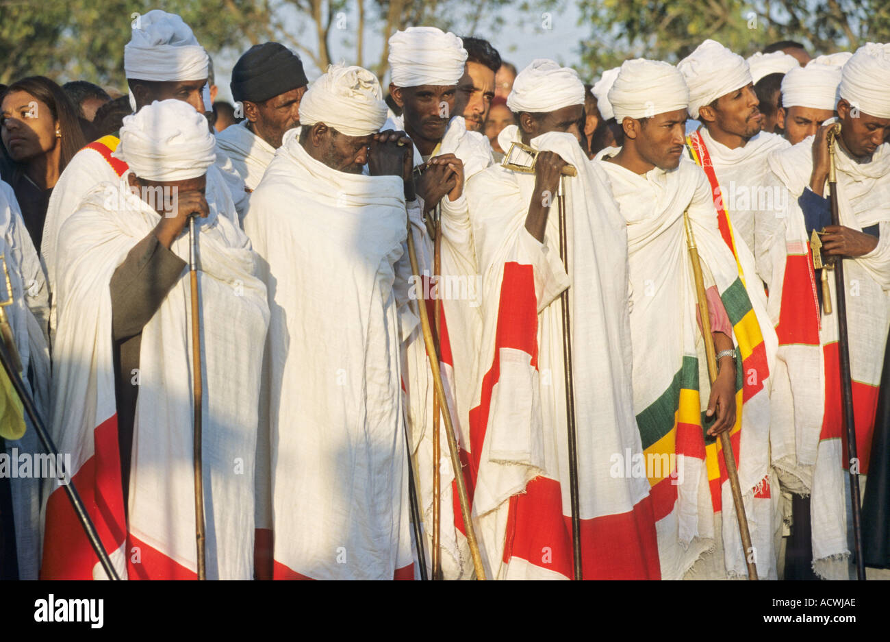 Timkat Festival in Lalibela Ethiopia Stock Photo - Alamy
