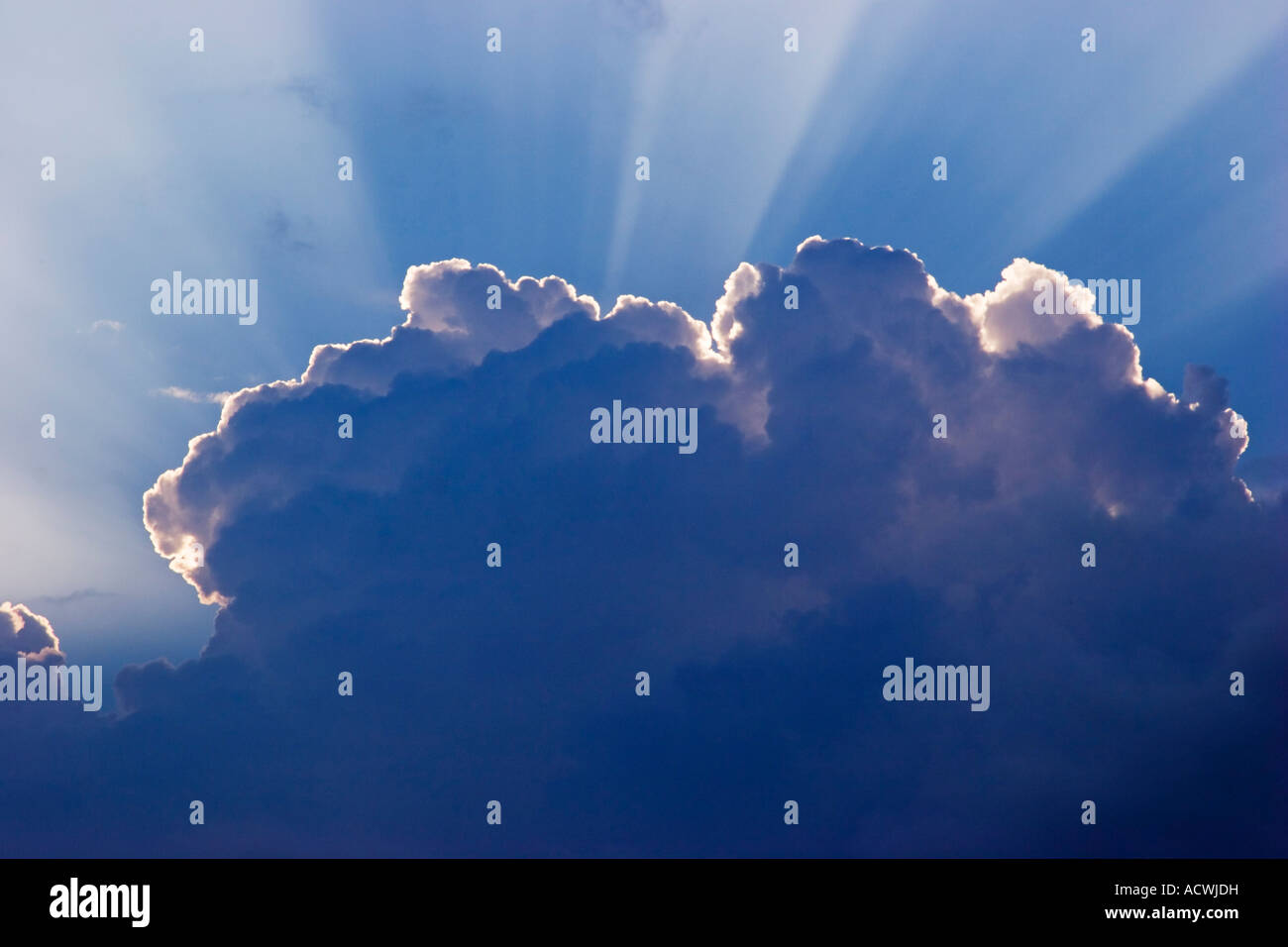 Bright sun rays breaking through hi-res stock photography and images ...