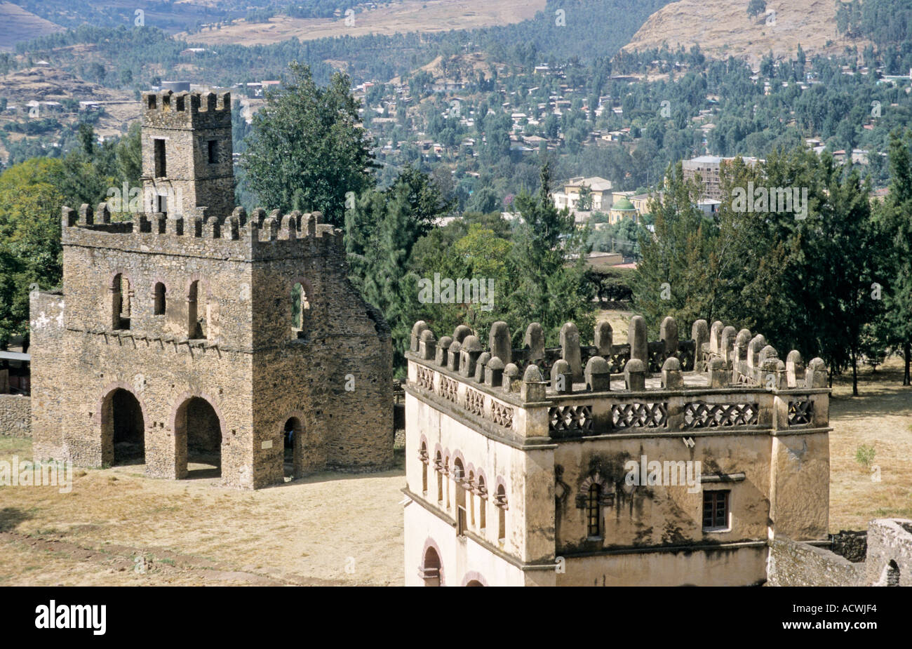 Kings Town Gonder Stock Photo - Alamy