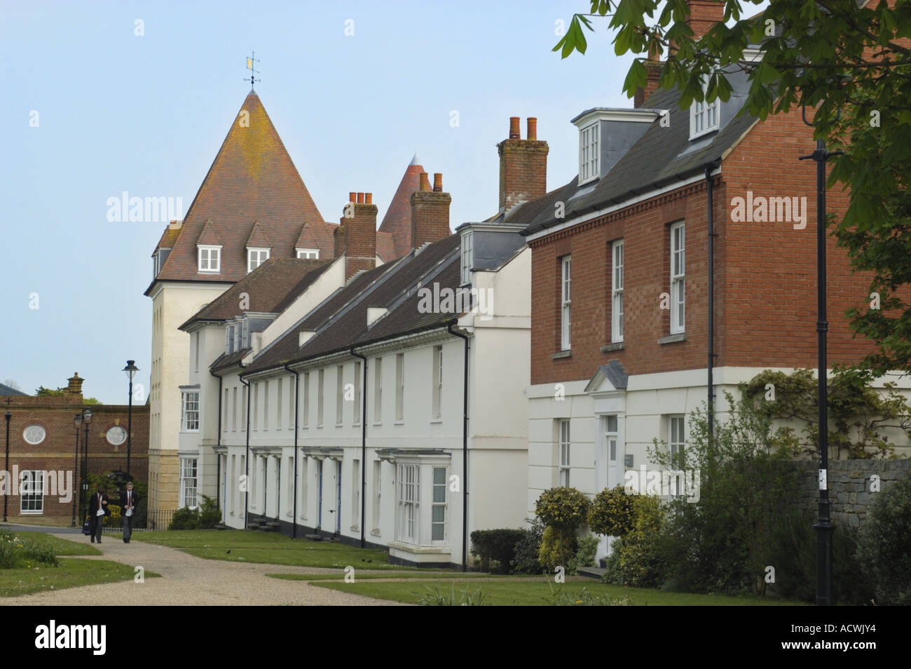 Poundbury Village near Dorchester in Dorset Modern village built on ...