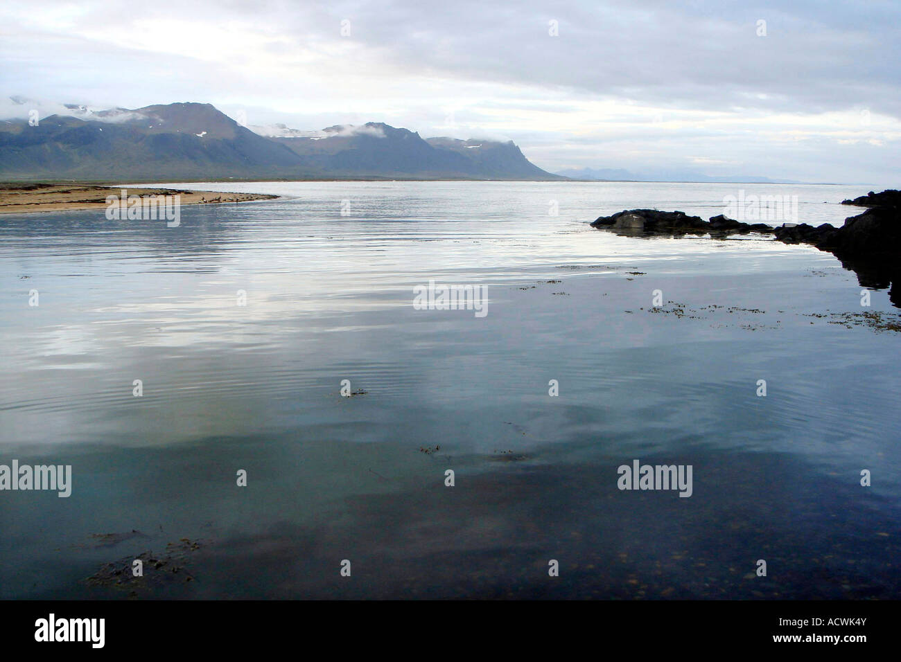 Budir Beach Snaefellsnes Iceland Stock Photo - Alamy