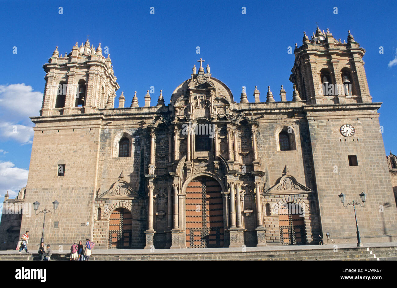 Main Town of the Inkas Cosco Stock Photo - Alamy