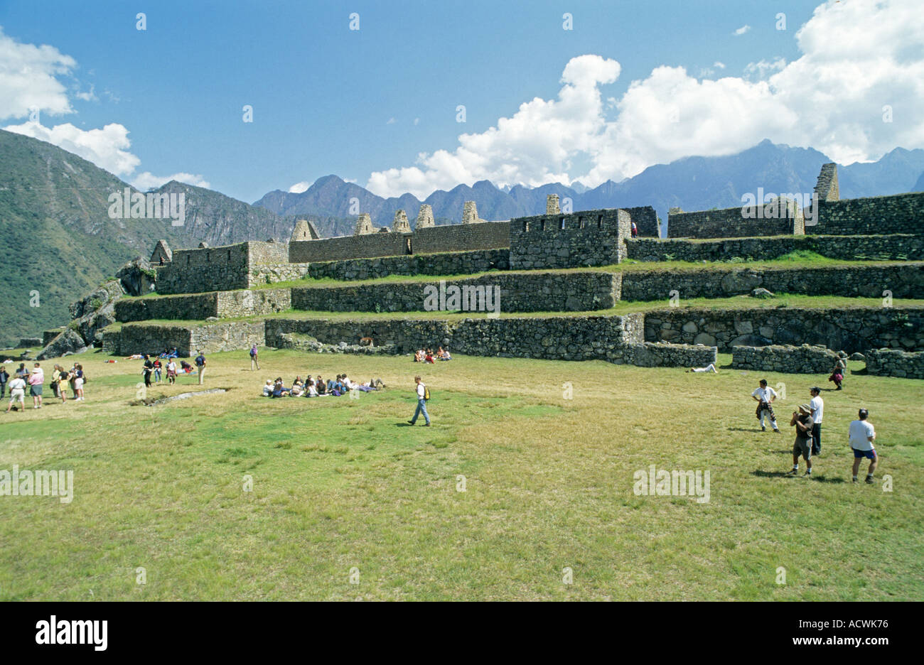 Hide Inka Colony Machu Picchu Stock Photo - Alamy